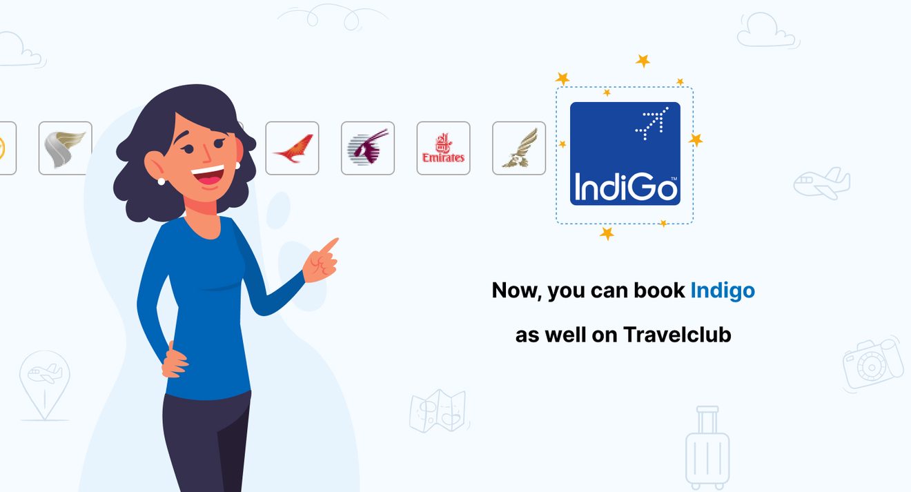 Book IndiGo Flights in Travelclub | Travel B2B Portal Update
